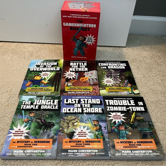 Other | The Gameknight999 Box Set Books Mark Cheverton | Poshmark